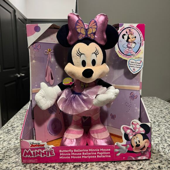 Disney | Toys | New Disney Junior Minnie Mouse Butterfly Ballerina ...